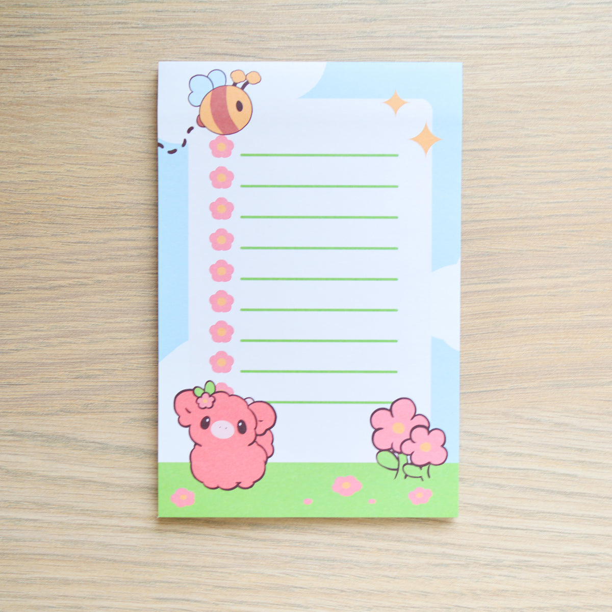 Highland Cow Notepad – Fuwuffle